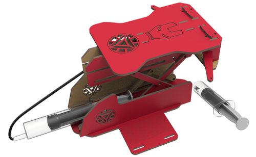 Iron Man Rocket Launcher DIY Assembly Kit for Marvel Fans