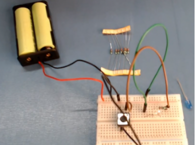 How to Make a Push Button LED Circuit With Breadboard