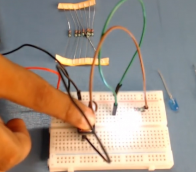 How to Make a Push Button LED Circuit With Breadboard